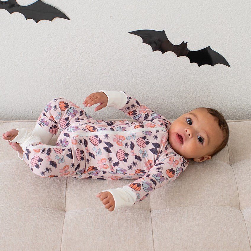Bestaroo - Super - Soft - Bamboo - Bow & Boo Convertible Coverall
