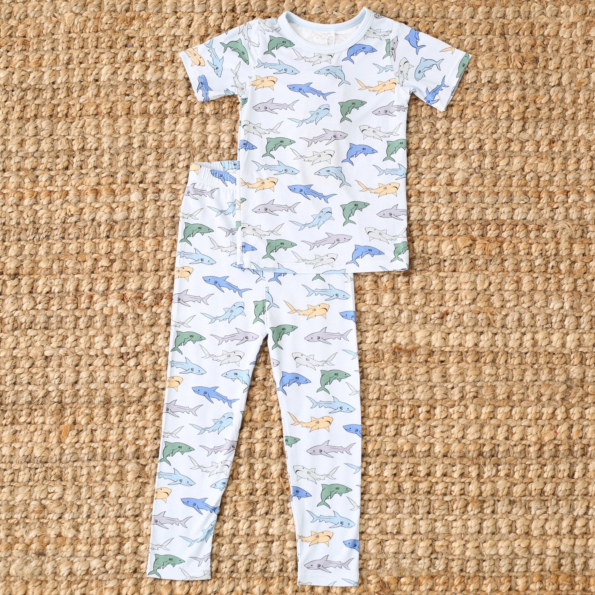 Bestaroo - Super - Soft - Bamboo - Shark Snuggles Pajama